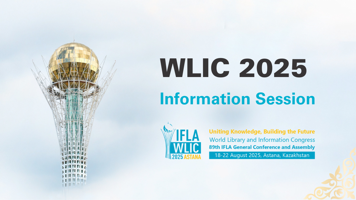 Recording available: WLIC 2025 info session - IFLA | WLIC 2025