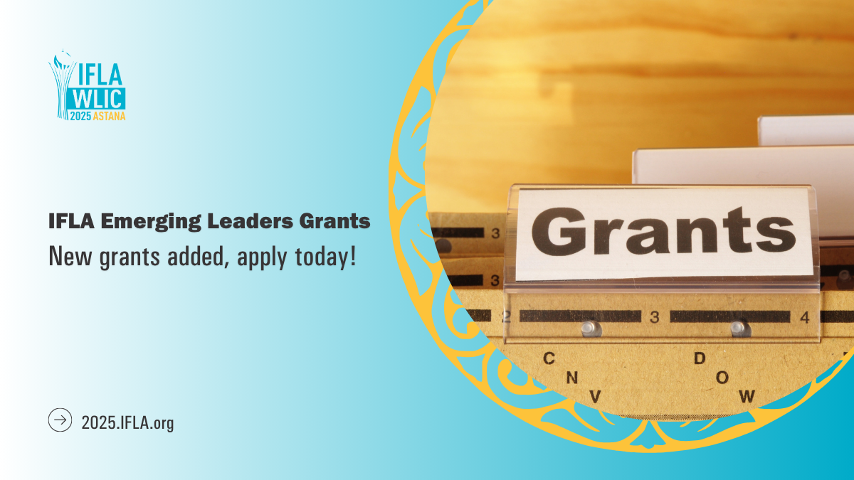 Just announced: IFLA Emerging Leaders Grants available for WLIC 2025 ...