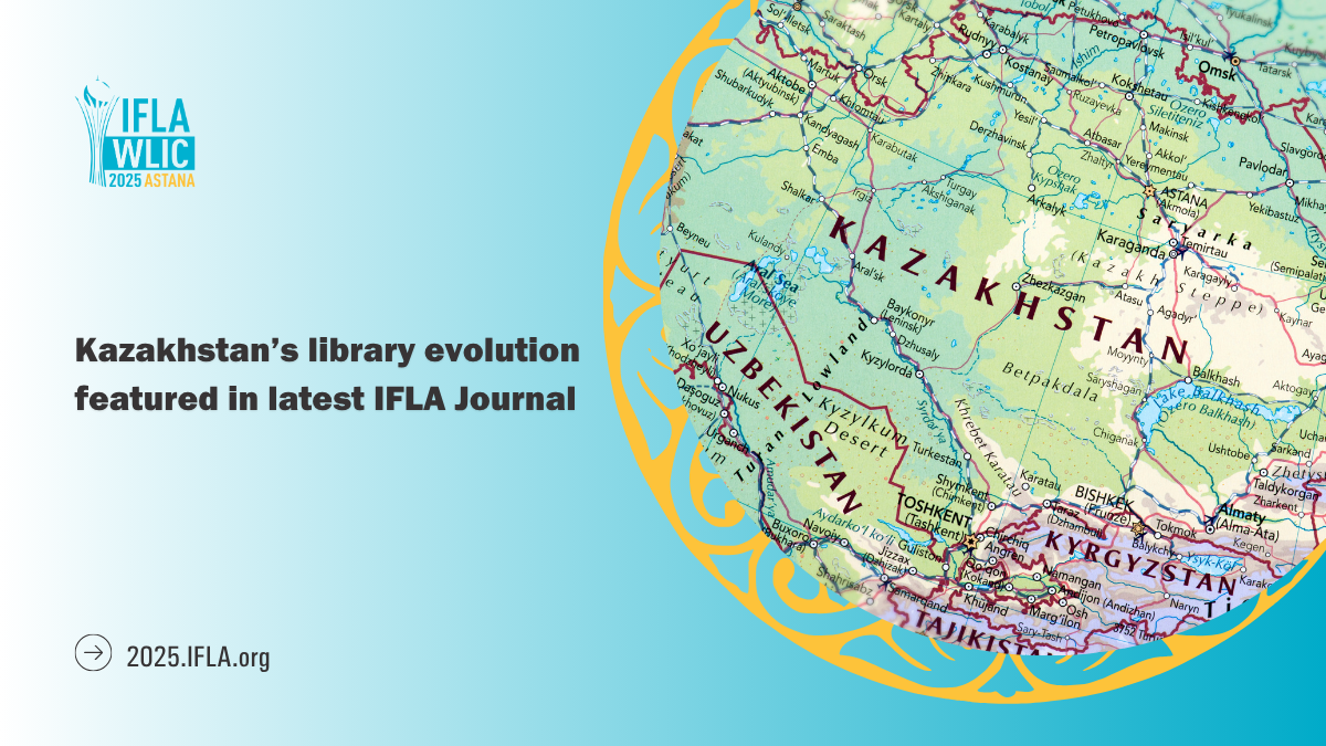 Kazakhstan’s library evolution featured in IFLA Journal - IFLA | WLIC 2025