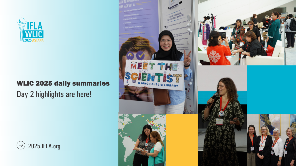 WLIC 2025: Day Two highlights - IFLA | WLIC 2025